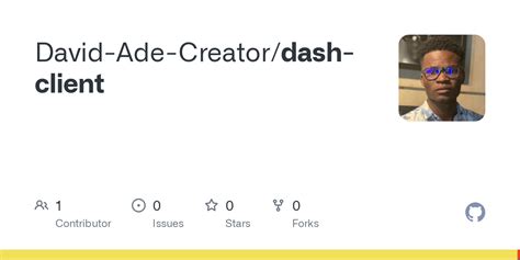 Github David Ade Creatordash Client