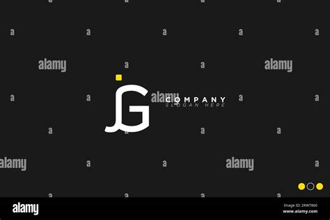 Jg Alphabet Letters Initials Monogram Logo Stock Vector Image And Art Alamy