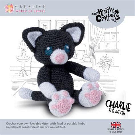 Charlie The Kitten Crochet Kit Creative Crafting World