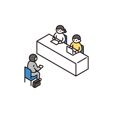 企業説明会・ブースのイラスト｜商用可・フリーイラスト素材｜ソコスト