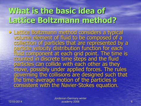 Ppt Application Of Lattice Boltzmann Method Powerpoint Presentation