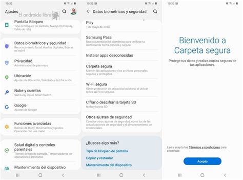 Modo privado para apps la nueva función de seguridad de Samsung One UI