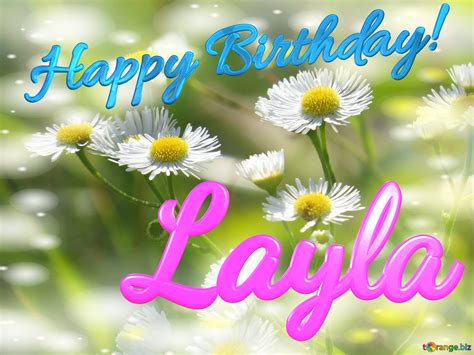 Layla Happy Birthday Free Image 2650