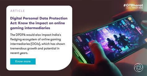 Grant Thornton Bharat Llp On Linkedin Gtbharat Onlinegaming Dpdpa