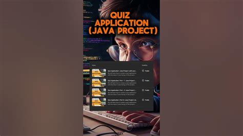 Quiz Application Shorts Javaproject Sourcecode Youtube
