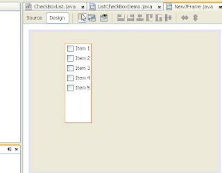 Jcheckbox Pada Jlist Java Swing Belajar Java Dengan Mudah
