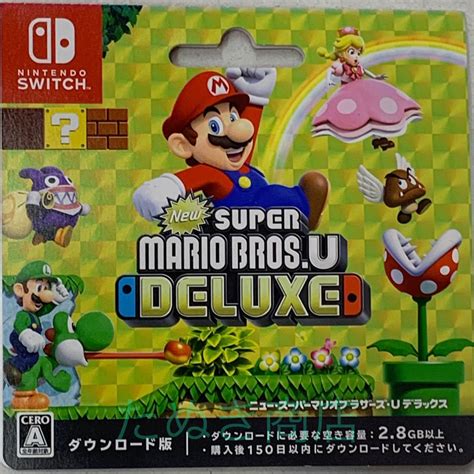 Yahooオークション New スーパーマリオブラザーズ U デラックス ダ