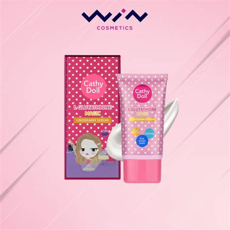 Cathy Doll แอลกลูต้าไธโอนเมจิกอันเดอร์อาร์มเซรั่ม 50 กรัม เซรั่มครีมทา