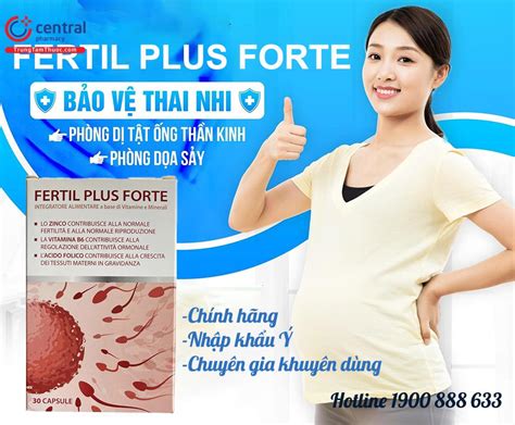[CHÍNH HÃNG] Thuốc Fertil Plus Forte tăng chất lượng sinh sản nữ giới