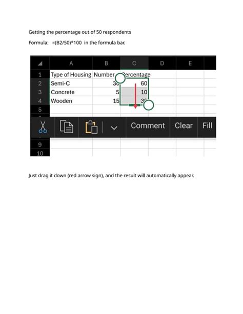 How To Use Excel Using Android Of Getting The Average Percentage And