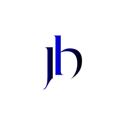 Premium Vector Jh Monogram Logo