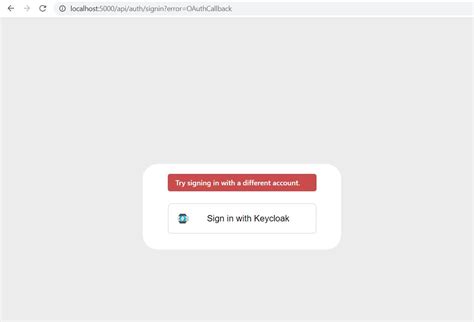 Redirect To Default Provider S Login Page Immediately Issue