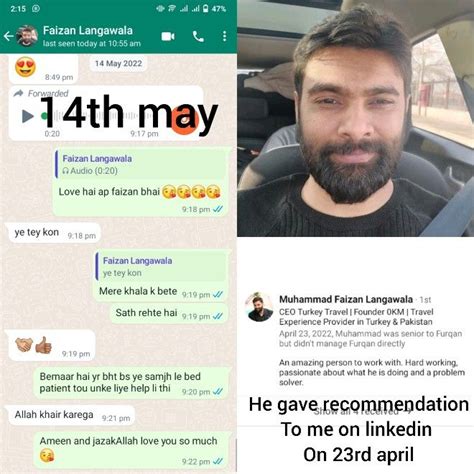furqan a on linkedin my brother is no more with us muhammad faizan