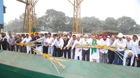 Yamunanagar Sugar Mill Starts Cane Crushing Hindustan Times