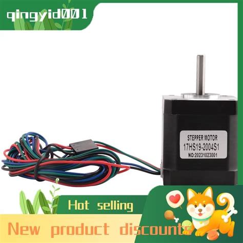 Qingyid001 Nema 17 Stepper Motor 48mm Nema17 Motor 42bygh 2a 4 Lead