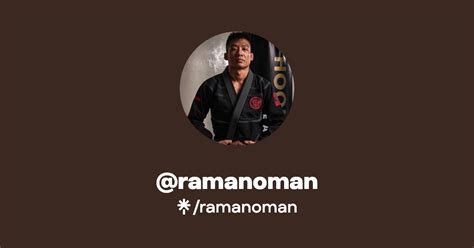 Ramanoman Instagram Tiktok Linktree