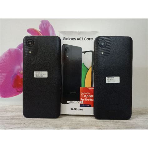 Jual Samsung Galaxy A03 Core 2 32 Second Fullset Indonesia Shopee Indonesia