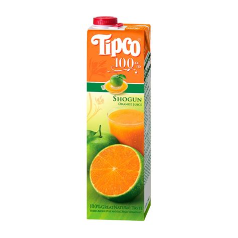 Tipco Shogun Orange Juice1l Davelys Asian Supermarket