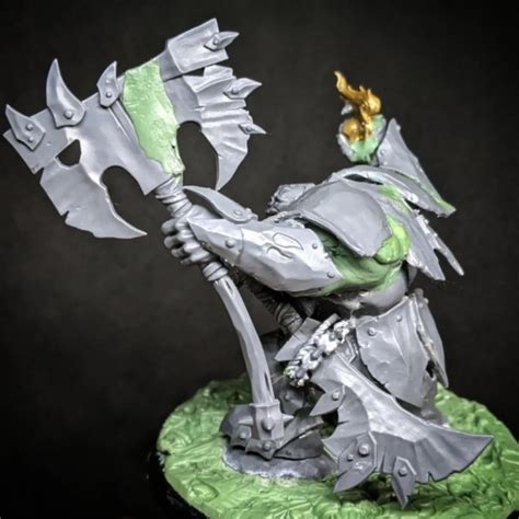 Grimgor Ironhide Conversion R Warhammer