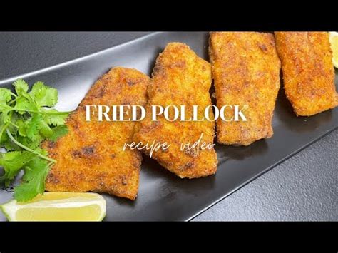 EASY FRIED POLLOCK HOW TO MAKE FRIED FISH BEST FRIED FISH RECIPE