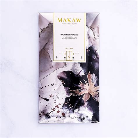 Hazelnut Praline Milk Chocolate 100g Makaw