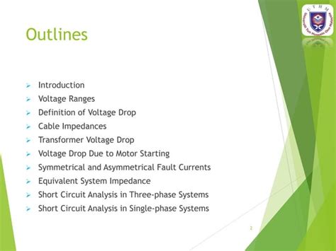 CHAPTER Voltage Drop And Short Circuit Analysis Pptx