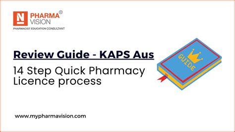 Kaps Pharmacy License In Australia14 Step Process Guide