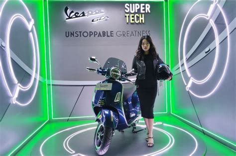 Vespa Gts Super Tech Rilis Di Indonesia Ada Fitur Menarik Berkat Vespa