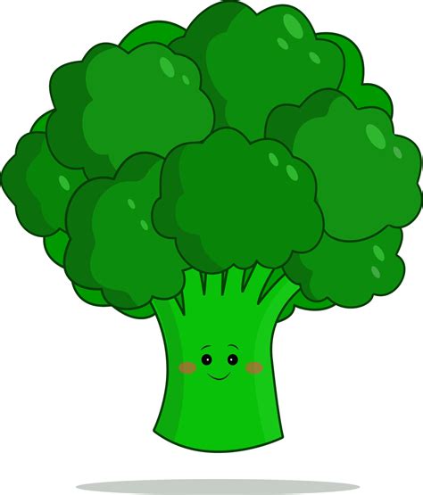 Cartoon Broccoli