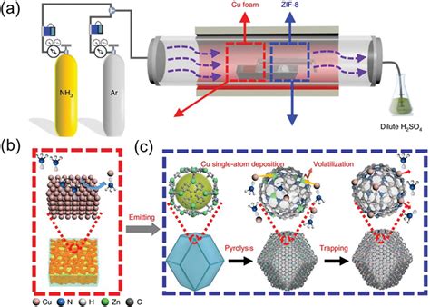 A Gas‐migration Strategy To Prepare Cu Sacs B Extracted The Cu Atoms