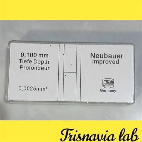 Jual Improved Neubauer Caunting Chamber Bilik Hitung Assistent