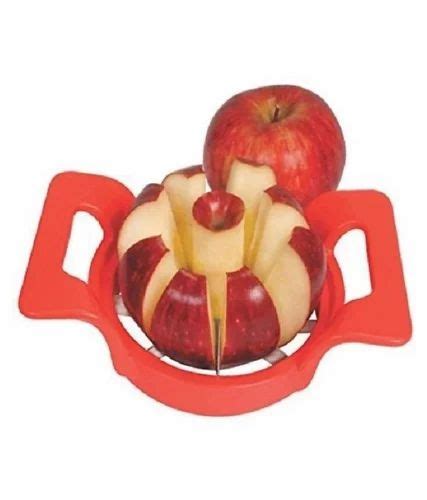 Red Plastic Apple Cutter For Slicer At Rs 15piece In Rajkot Id