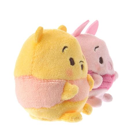 日本 Disney 迪士尼 Ufufy 小熊維尼與小豬 迷你香氣毛公仔套裝 Tp Living