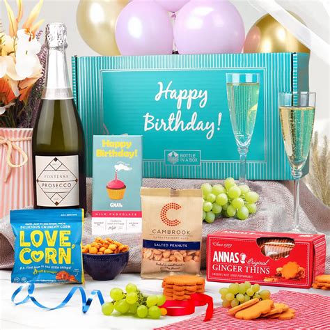 Birthday Prosecco T Set Birthday Hampers Next Day Delivery
