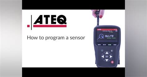 Video How To Program A Blank Sensor With The Ateq Vt56 Tpms Tool