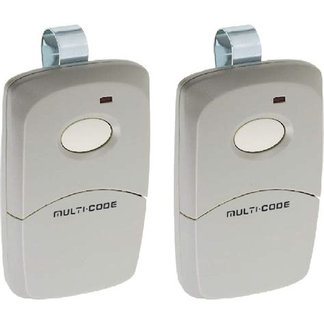Multi Code Garage Door Opener