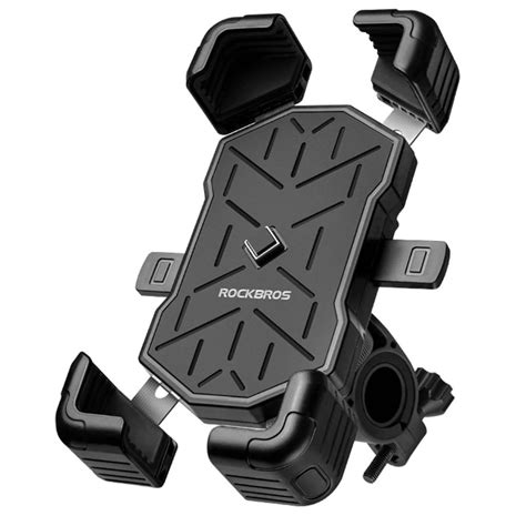 Rockbros Telefonholder for Sykkelstyre - Svart - Teknikkdeler.no