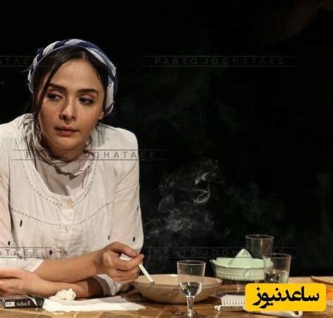 خبرآنلاین عکس سیگار کشیدن المیرا دهقانی با چهره‌ای ناراحت