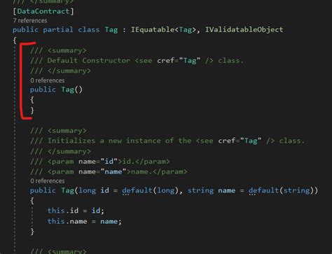 Req Csharp Csharp Netcore Add Parameter Less Default Constructors