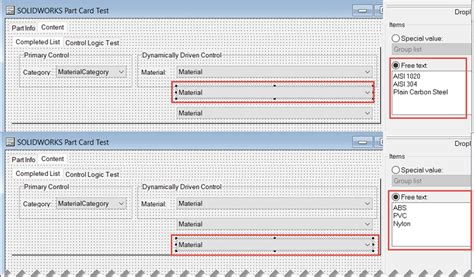 How To Create Dynamic Lists In Solidworks Pdm Standard Data Cards Goengineer