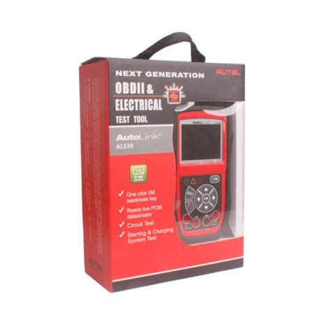 Original Autel Autolink Al539 Obdii Can Scan Tool