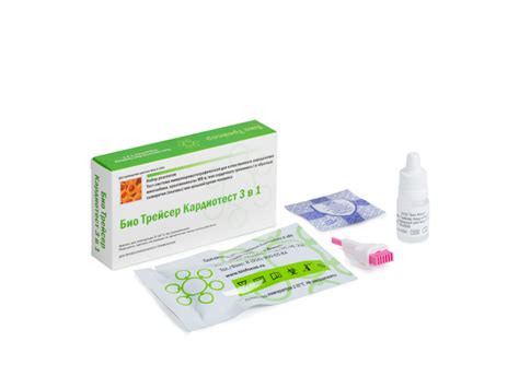 Тест система БиоТрейсер Кардиотест 3 в 1 купить по цене от производителя Био Фокус каталог