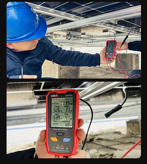 Uni T Ut673pv Solar Mppt Meter 5～800w Pv Module Maximum Power Tester Peak Power Voltage Current