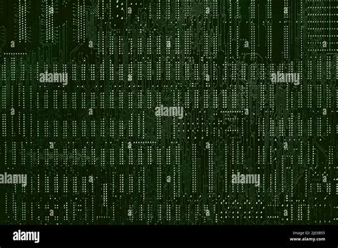 Printed Circuit Board Pcb Back Side With Lead Solder Texture Pattern