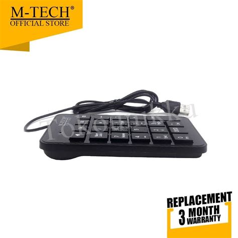 Jual Keyboard Numerik Wired Usb M Tech Shopee Indonesia