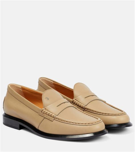 Tods Leather Loafers Tods