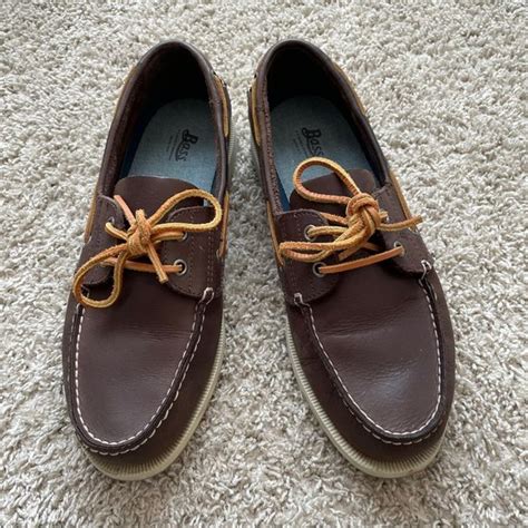 Gh Bass And Co Shoes Gh Bass Boat Shoes Genuine Leather Poshmark
