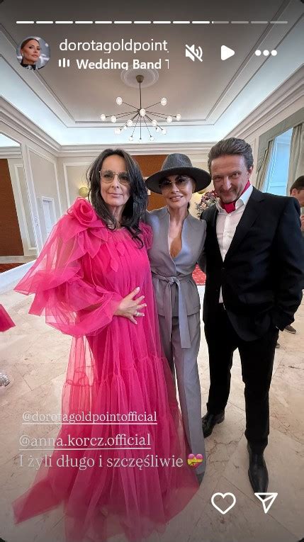 Anna Korcz Wzięła ślub W Tajemnicy Zdradziły Ją Zdjęcia Zaproszonej Gwiazdy