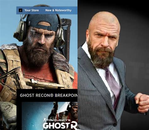 Was Wwes Triple H Always The Character Model For Ghost Recons Nomad