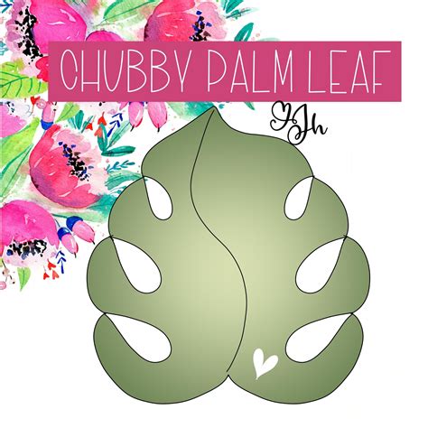 Chubby Palm Leaf Cookie Cutter The Cookie Mercantile